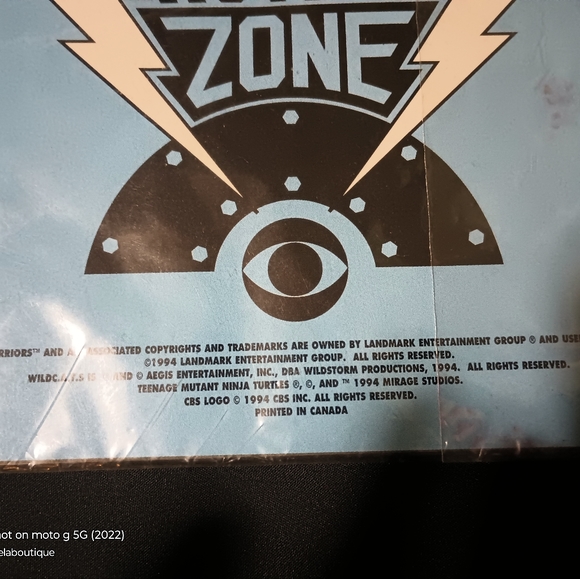 LANDMARK | Other | 994 Cbs Action Zone Comic Book Teenage Ninja Turtles ...